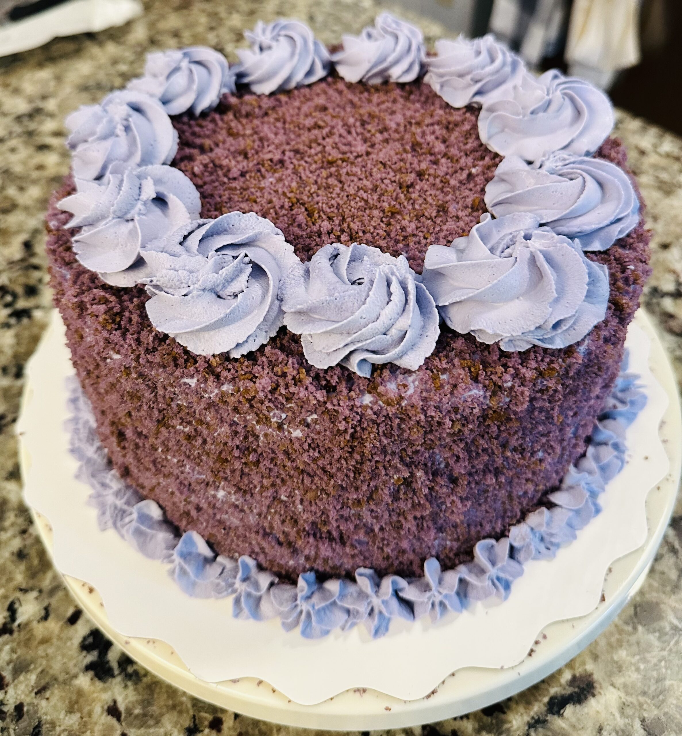 Ube Cake - Glad Bakes and Beyond